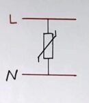MOV, Metal Oxide Varistor concept, with Connection Diagram